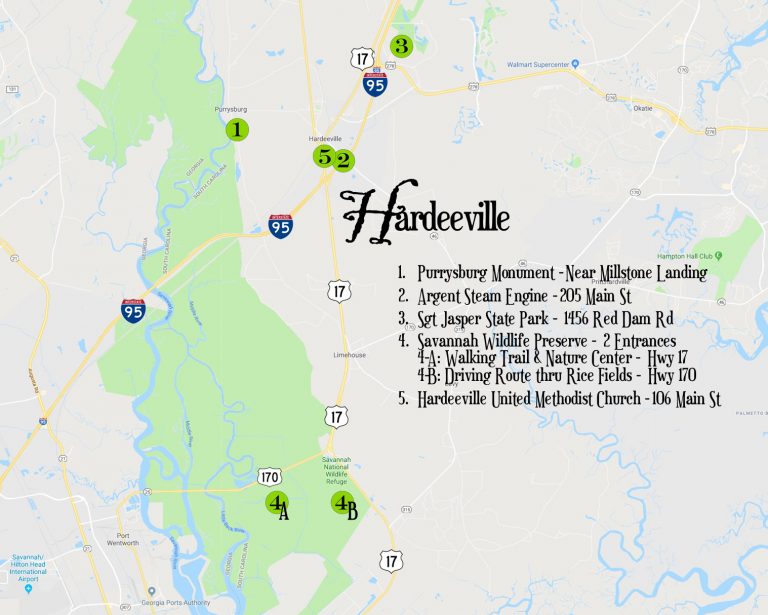 History and Nature are alive in Hardeeville - South Carolina Lowcountry