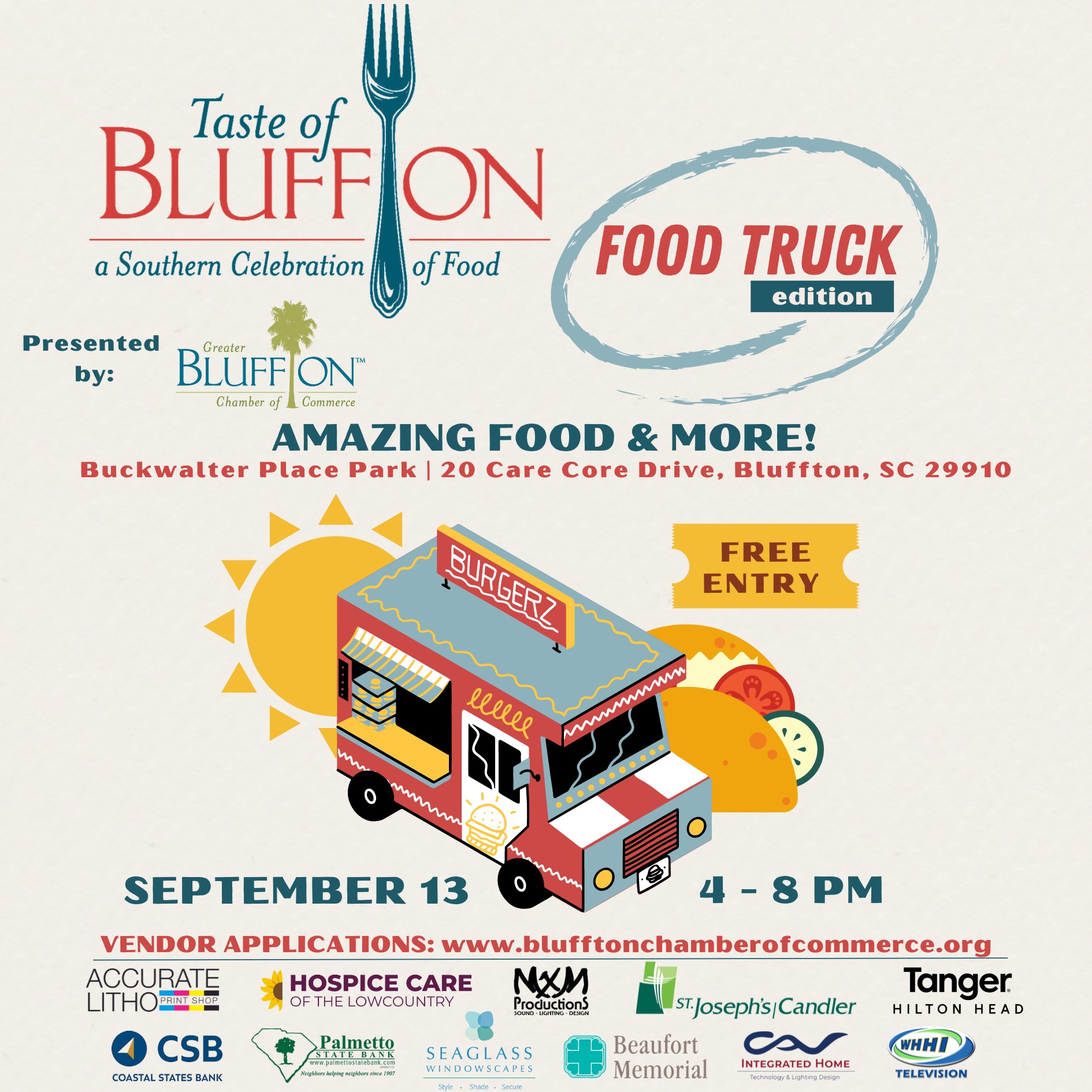 Bluffton ~ Taste of Bluffton: Food Truck Edition - South Carolina ...